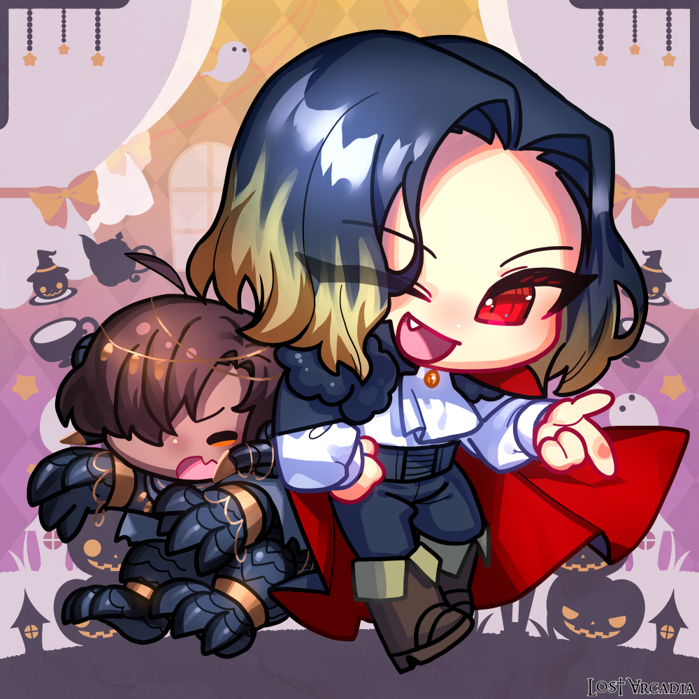 Noah＝Hadleyの橘知怜によるハロウィン2052SD | イラスト | Lost Arcadia -Last Code Daybreak-